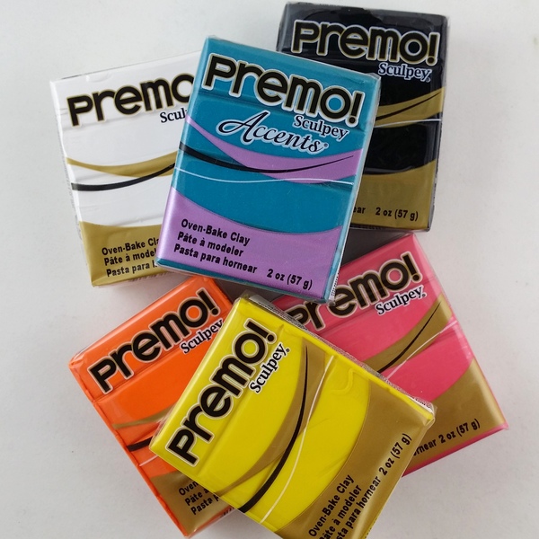 Premo Polymer Clay 2oz - Shades of Clay