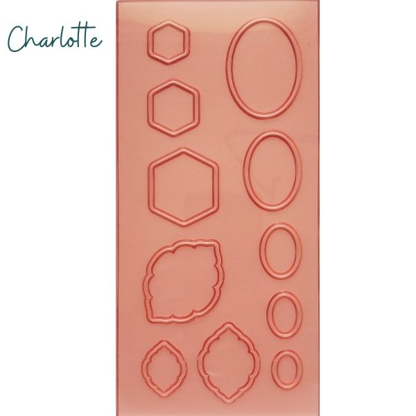 Charlotte Bezel with Template - Shades of Clay