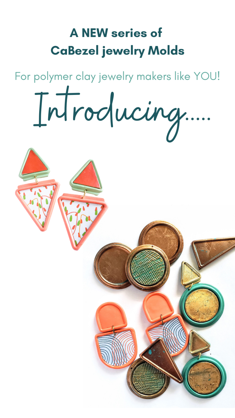 6 New CaBEZEL Jewelry Molds now available for you! - Shades of Clay
